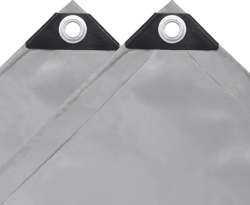 Plachta 650 g/m² 3,5 x 5 m šedá 144891