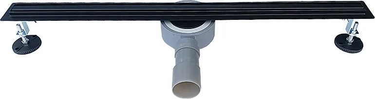 BPS-koupelny Sprchový odtokový žlab DL03 HYD-2608 90 cm, černý
