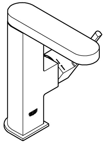 GROHE 23872003 - Umyvadlová baterie PLUS M lesklý chrom