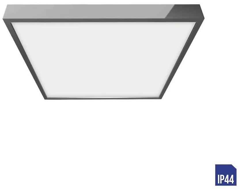 Stropní LED panel do koupelny LENYS, 12W, denní bílá, 14x14cm, čtvercový Emithor LED PANEL SURFACE 49029
