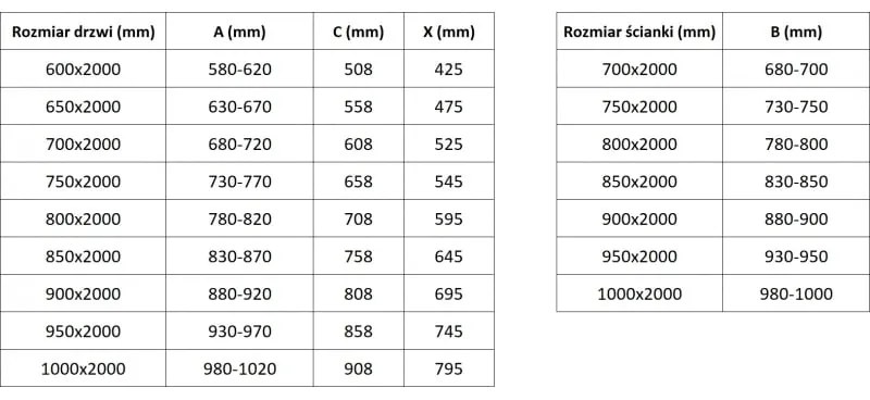 Mexen Exo, sprchový kout s křídlovými dveřmi 90 x 90 cm, 6mm čiré sklo, černý profil, 8181-090-090-70-00