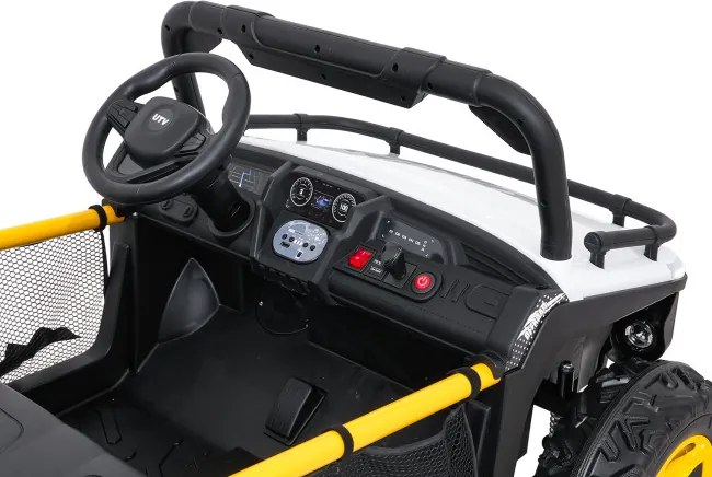 Elektrické autíčko Buggy UTV SPEED bílé
