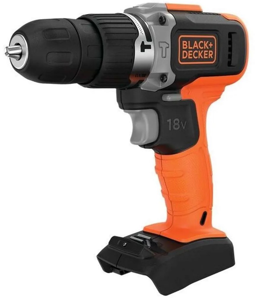 BLACK+DECKER - 18V AKU vrtačka s příklepem, bez baterie a nabíječky BCD003N-XJ