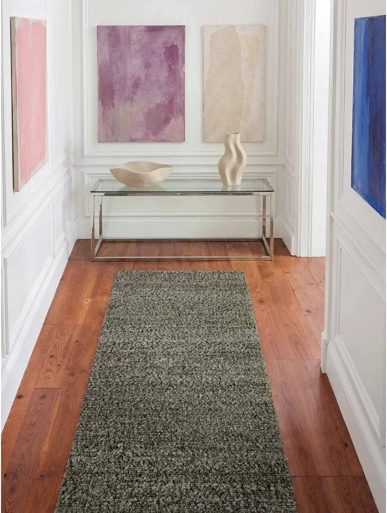 Zelený ručně tkaný běhoun 80x300 cm Notting Hill Portobello – Ted Baker