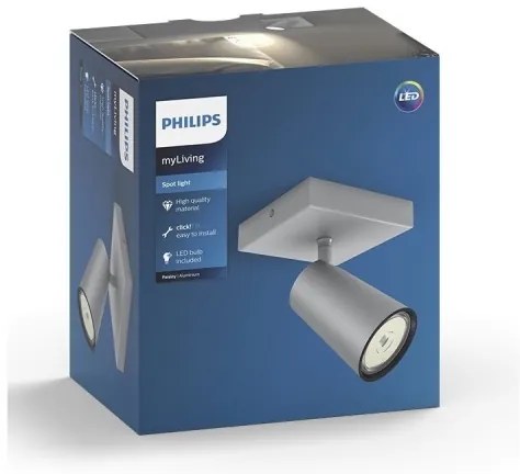 Philips 50571/48/PN - Bodové svítidlo MYLIVING PAISLEY 1xGU10/5,5W/230V