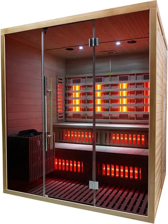 Marimex | Kombinovaná sauna Marimex UNITE XXL s Wi-Fi + saunová kamna | 11100117