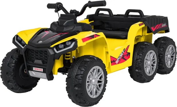 Elektrická čtyřkolka Quad Sport TX 4×4 žlutá