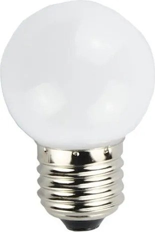 LED žárovka, žlutá, patice E27