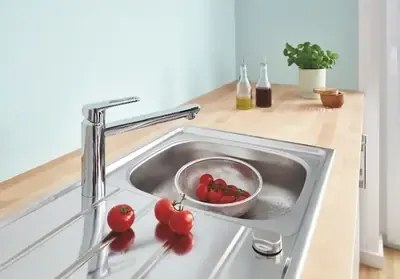 Grohe BauLoop - Dřezová baterie chrom