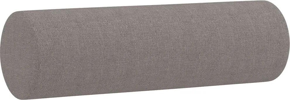 2místná pohovka s polštáři taupe 120 cm textil 3200820