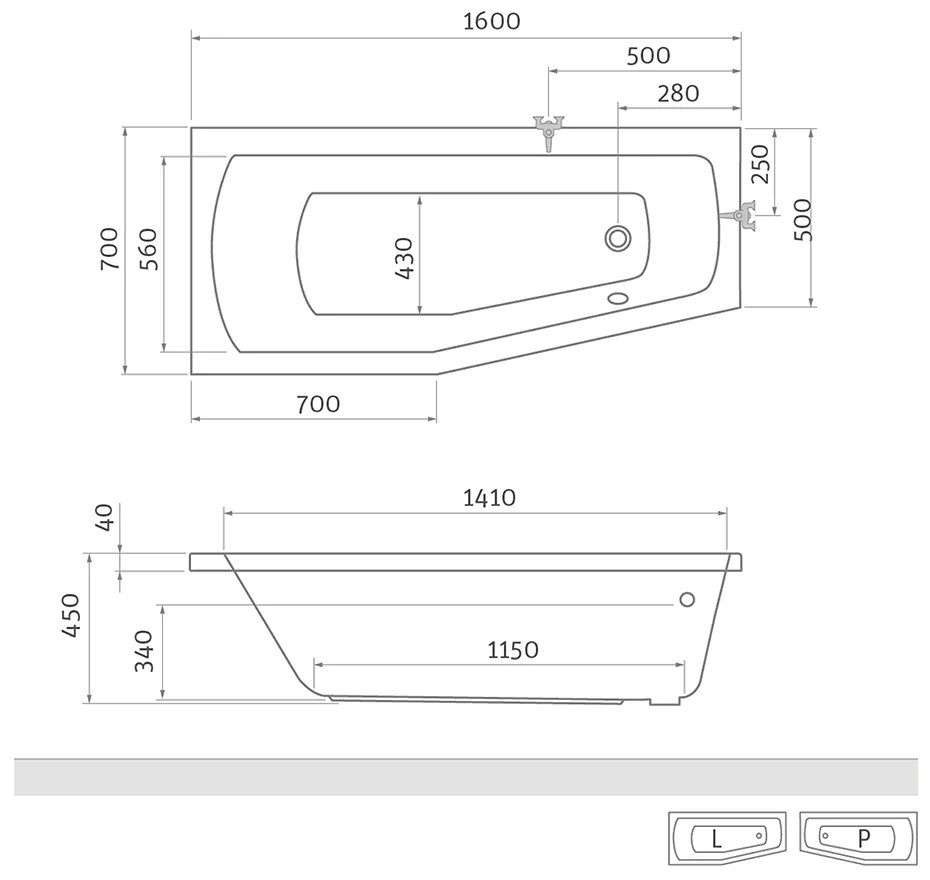 Roth Mini 160 x 70 cm 8000073