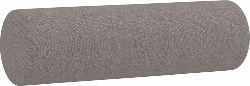 3místná pohovka s polštáři taupe 180 cm textil 3200860