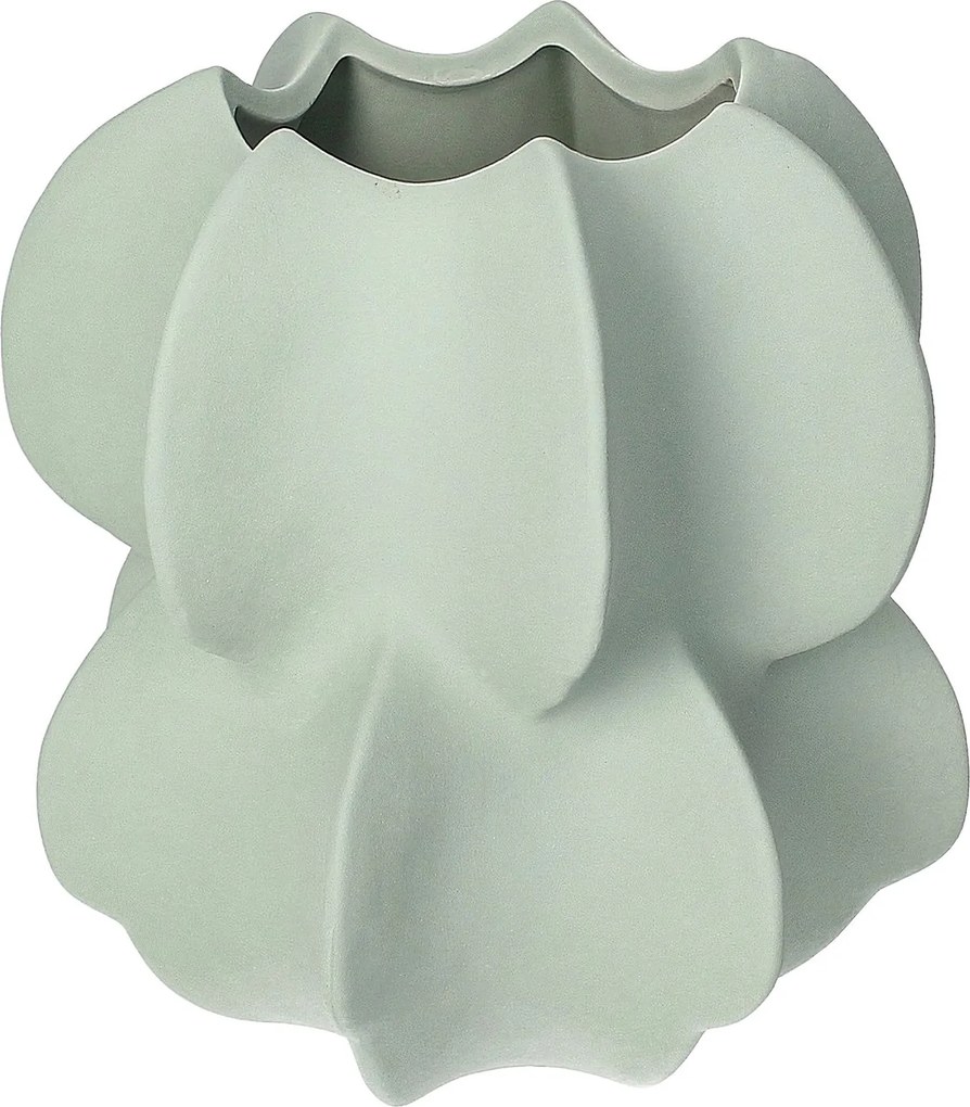 Vase Nuvia green 20x21 cm