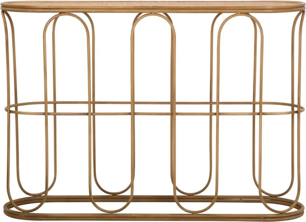 Designová konzola Belenus 110 cm přírodní