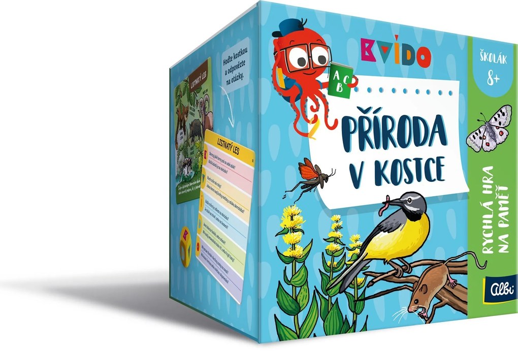 Karetní hra kvído - příroda v kostce