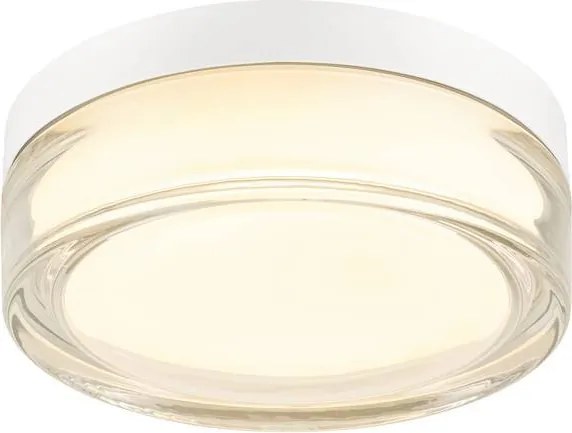 LA 1010210 CYFT XL Přisazené nástěnné a stropní svítidlo, 2700/3000/4000 K, 15 W, PHASE, 125°, IP65 černá / čirá - BIG WHITE (SLV)