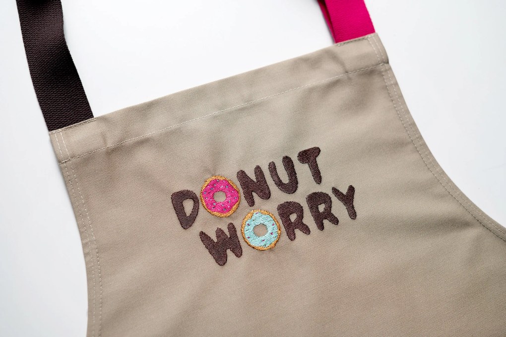 Kuchyňská zástěra DONUT WORRY