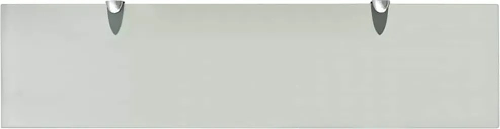 Plovoucí skleněná police 80x20 cm 8 mm 243799