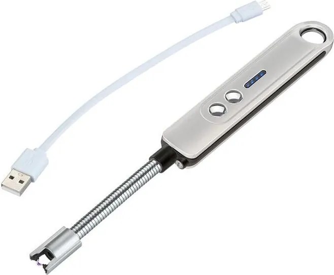 Elektrický zapalovač s LED světlem