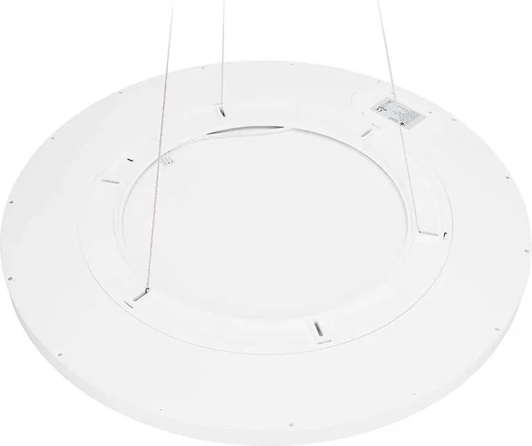 LED stropní světlo s dálkovým ovládáním Estela Low UGR - průměr 60 cm, bílá