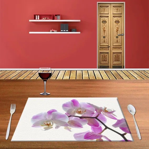 Prostírání Orchidej růžovo-bílá 42x28 cm