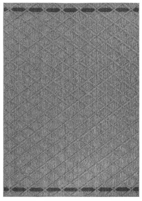 Vopi | Kusový koberec Patara 4953 grey - 80 x 250 cm