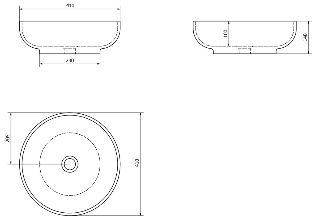 Sapho Sapho, TETRIS umyvadlo s držákem pro podomítkovou baterii, černá mat, TZ429-01