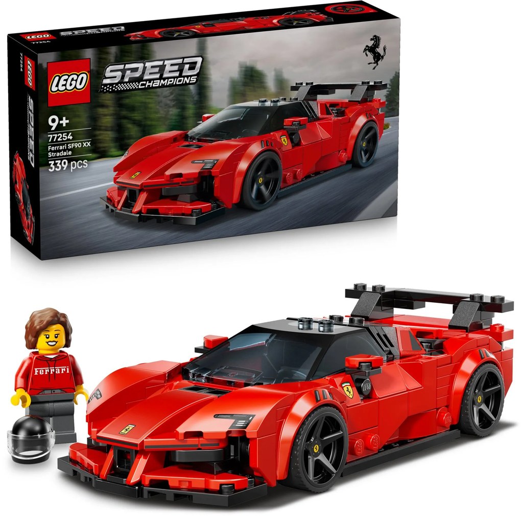 Lego® speed champions 77254 sportovní auto ferrari sf90 xx stradale 5702018068205