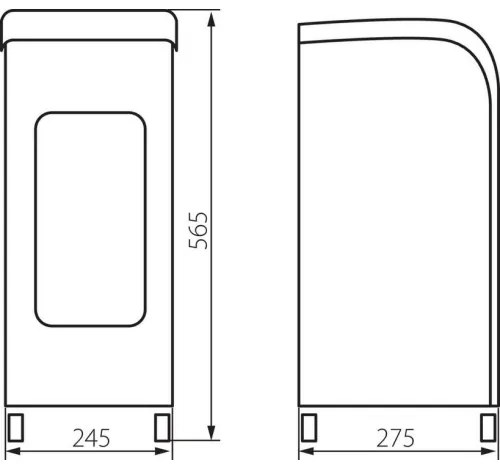 Ochlazovač vzduchu Kanlux KLOD ACL-W/BL 25900