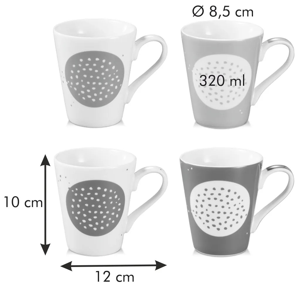 TESCOMA Hrnek myCOFFEE, 4 ks, Sugar