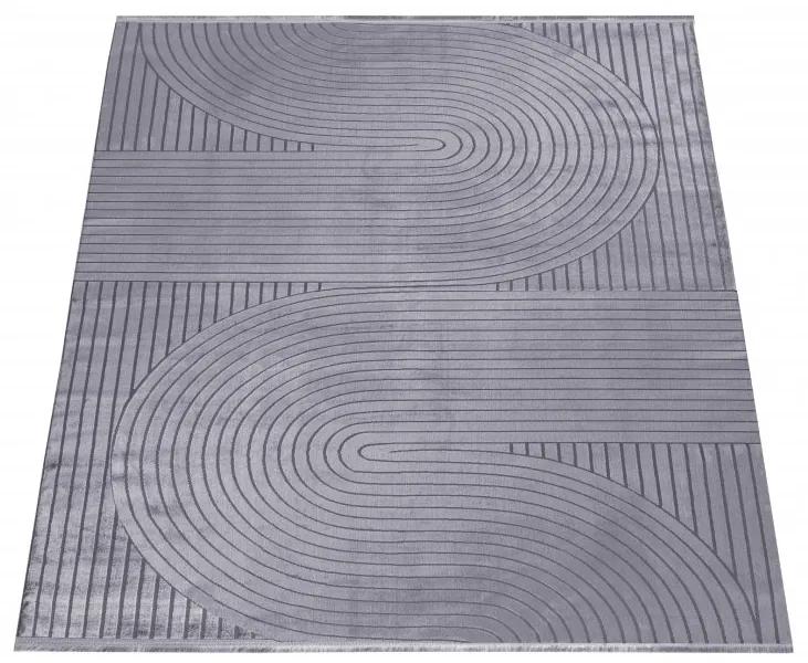 Ayyildiz Kusový koberec STYLE 8902, Šedá Rozměr koberce: 160 x 230 cm