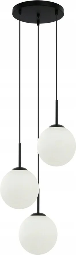 Závěsná lampa Deore PND-5578-3S-BK Italux