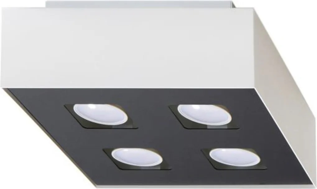 Sollux Lighting Stropní svítidlo MONO 4 bílé