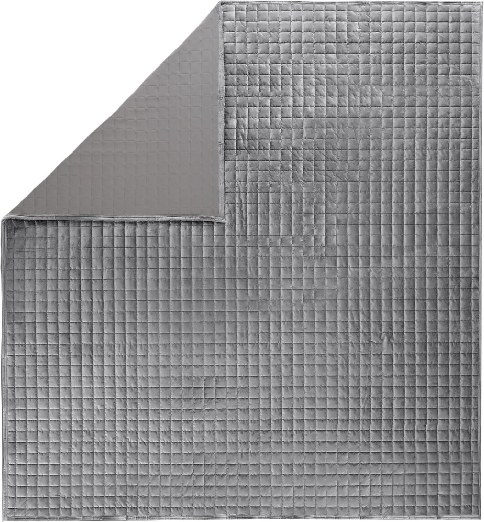 Livarno® Přehoz na postel, 220 x 240 cm (šedá)