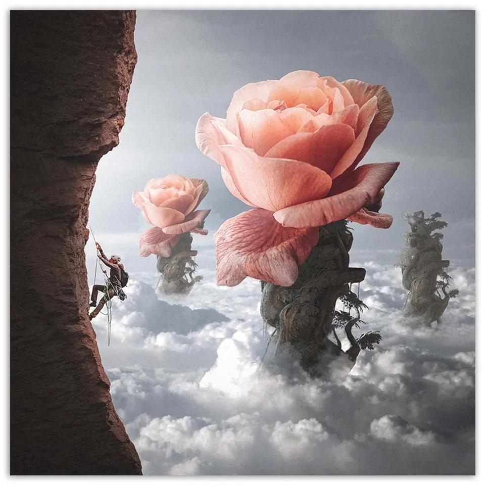 Gario Obraz na plátně Vzestup nad mraky - Zehem Chong Rozměry: 30 x 30 cm