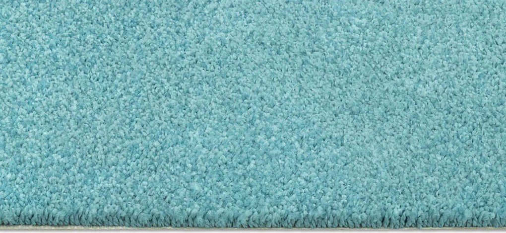 Condor Carpets, Metrážový koberec Carousel 82, na míru, šíře 4m, modrá, filc, dětský pokoj