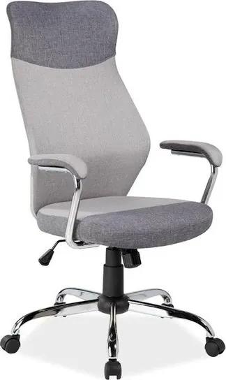 Casarredo - Komfort nábytek Kancelářská židle Q-319 šedá