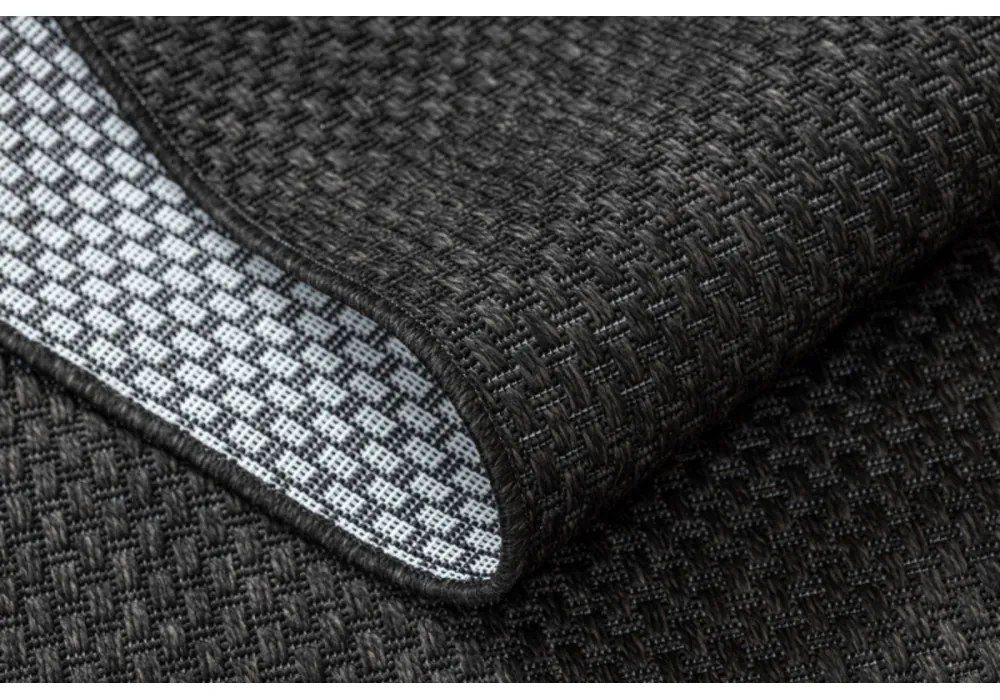 Kusový koberec Decra černý atyp 60x250cm