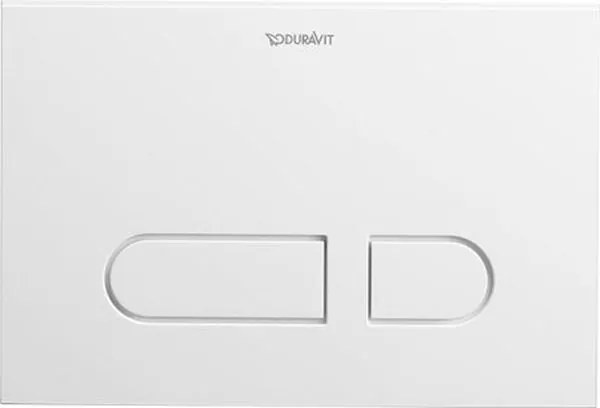 Duravit DuraSystem splachovací tlačítko pro WC bílá WD5001011000