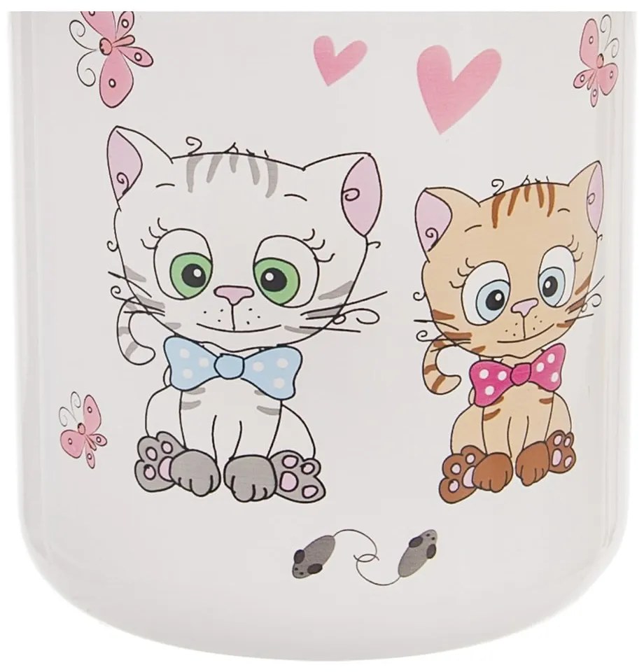 Termoska na jídlo z nerezové oceli Orion Kittens, 480 ml