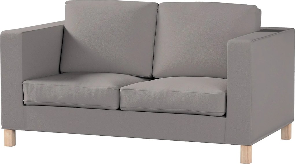 Potah na pohovku IKEA Karlanda 2-místná, krátký barva béžová látka pletený vzor
