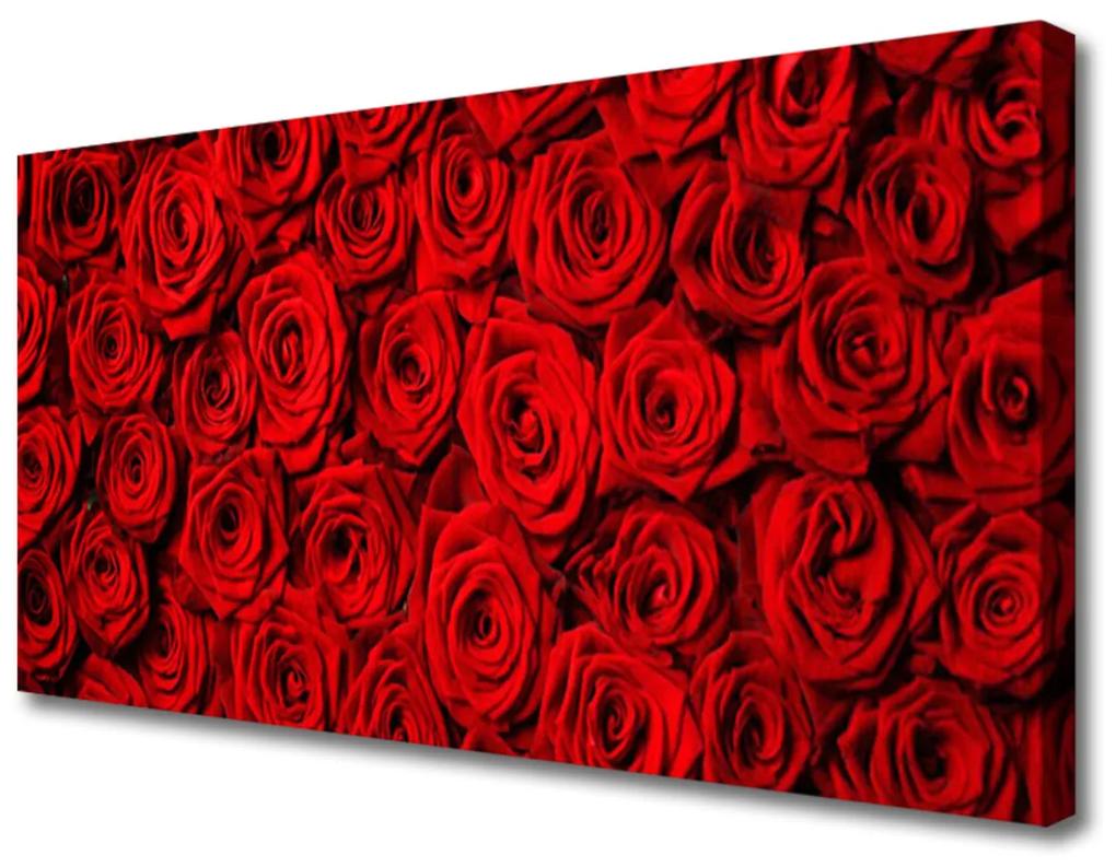 Obraz na plátně Skleněný Růže