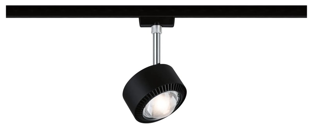 Paulmann 96812 Aldan, spot pro Urail systém, 9W LED 4000K stmívatelné, matná černá, výška 17cm