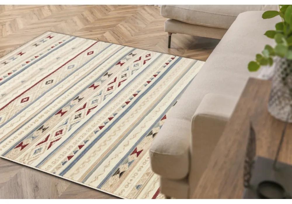 Vlněný kusový koberec Zinak béžový 200x250cm