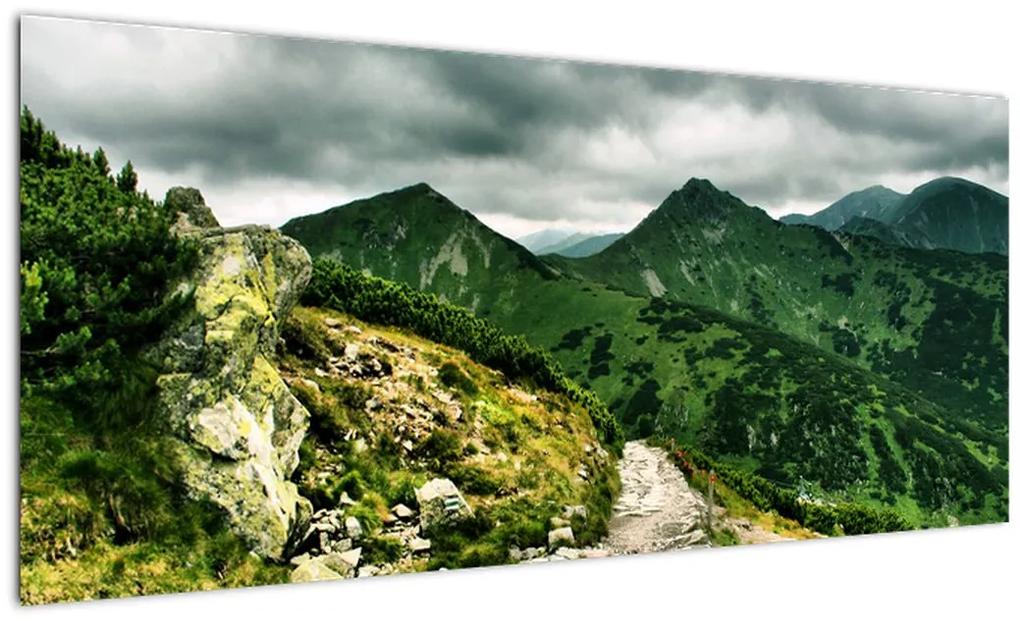 Horská cesta - obraz na stěnu (100x40cm)