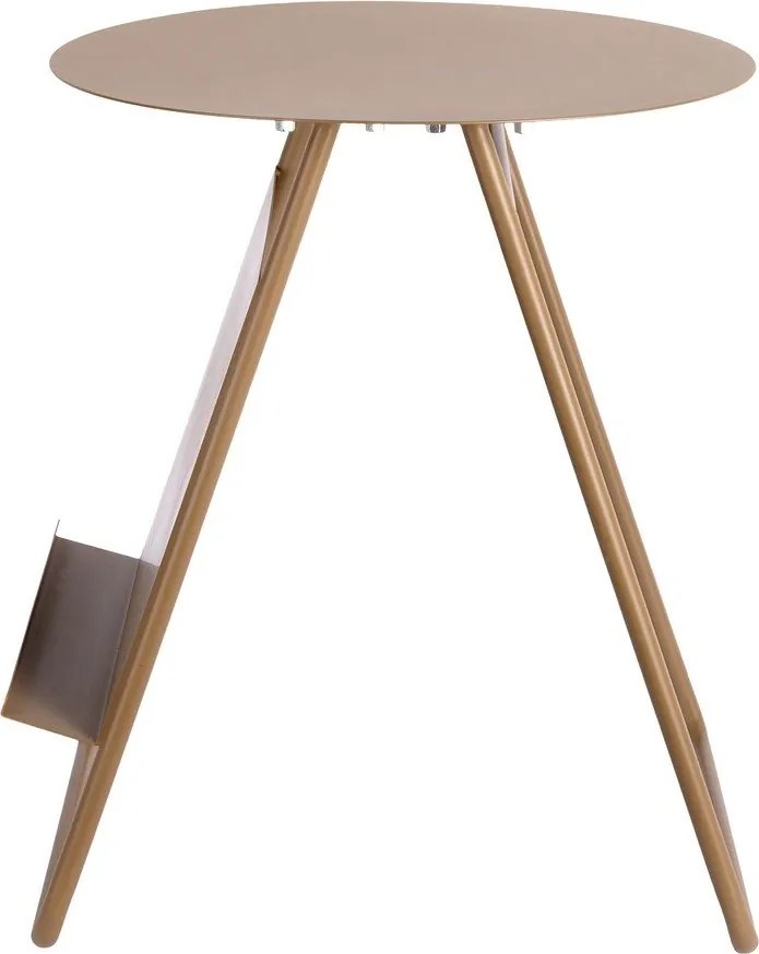 Kovový kulatý odkládací stolek ø 40 cm Esencia – Leitmotiv