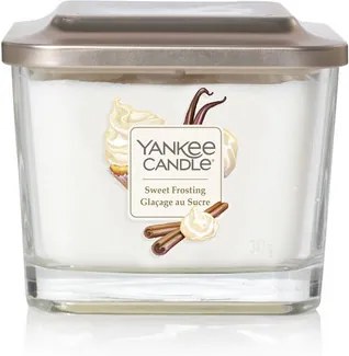 Yankee Candle vonná svíčka Elevation Sweet Frosting hranatá střední 3 knoty