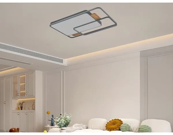 LED Stmívatelné stropní svítidlo LED/280W/230V 3000-6500K + dálkové ovládání