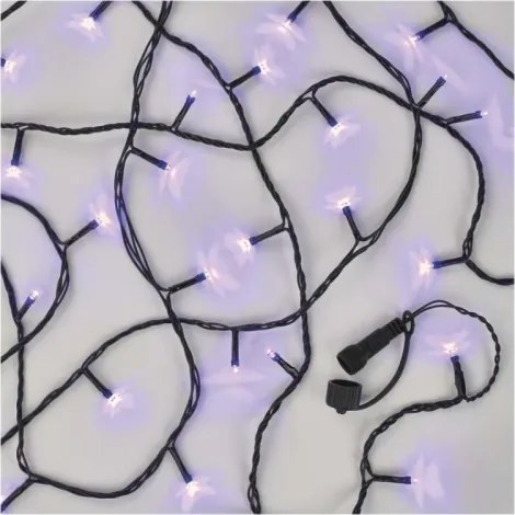 Propojovací vánoční řetěz bez zdroje EMOS Connecting D1AF01 ZY1930 100LED 10m fialová