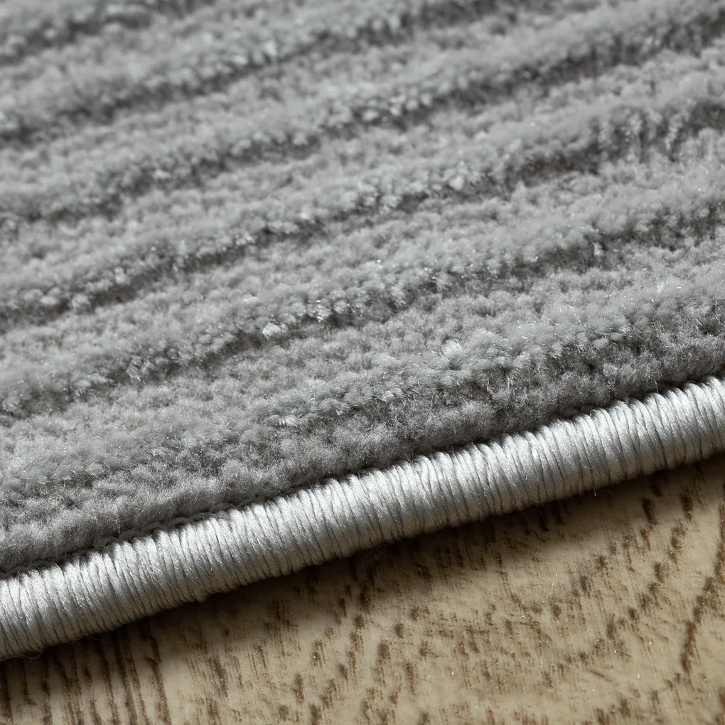 Dywany Łuszczów, Kusový koberec Balance 9086 grey, 140x190, šedá, ložnice